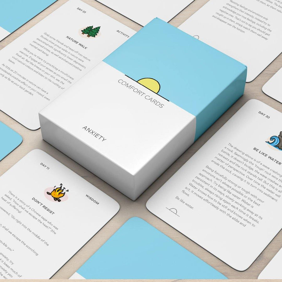 Anxiety Relief Cards – Comfort Cards