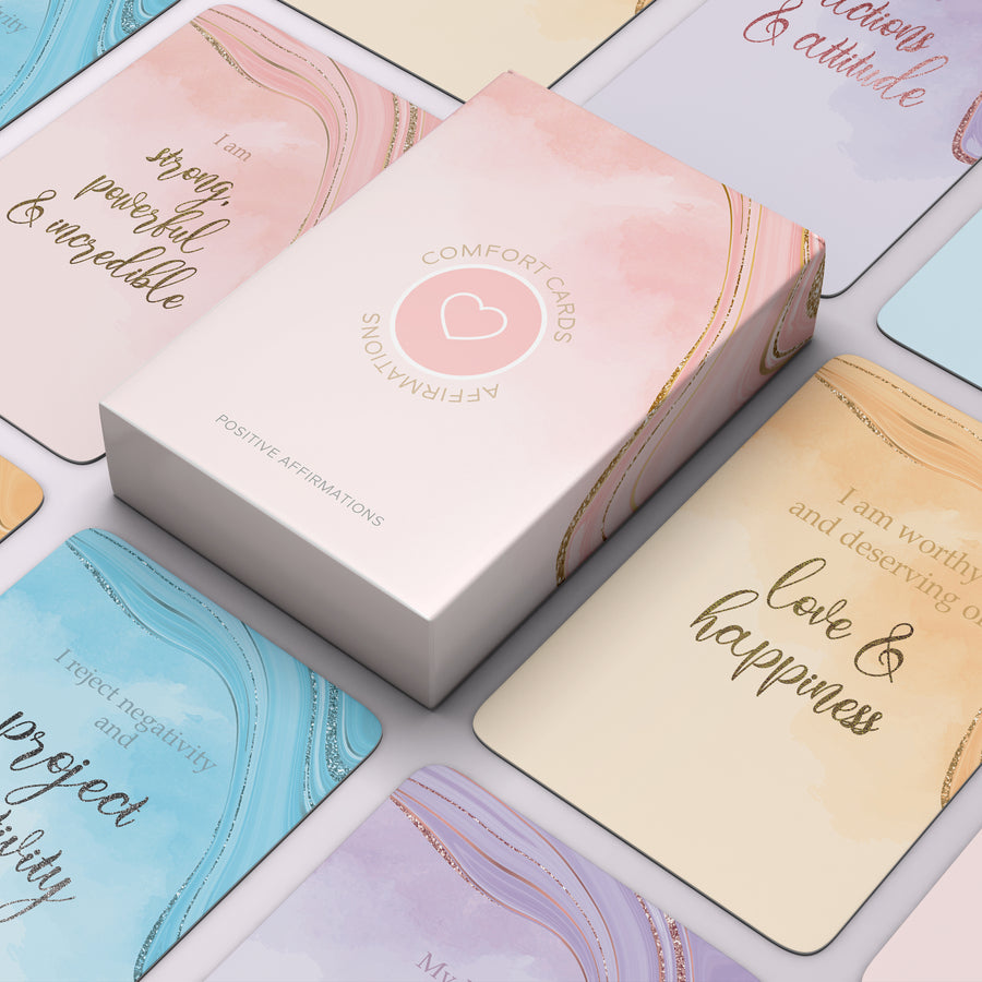 Positive Affirmation Cards – Comfort Cards